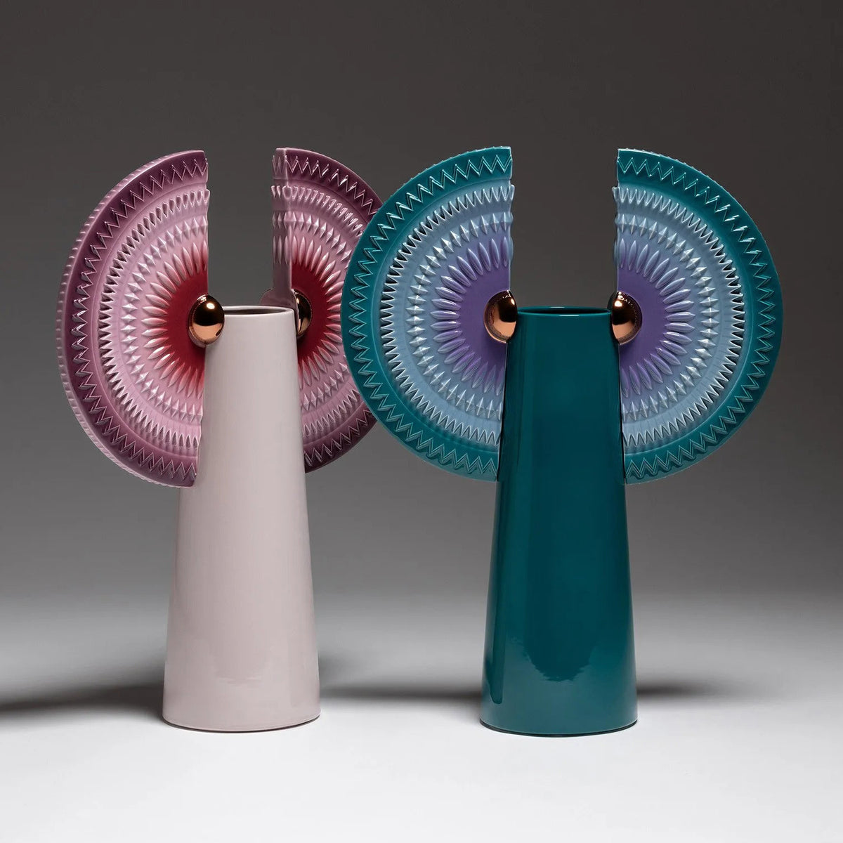 Bosa 'Solar Disk Bird' Vase by Sara Ricciardi – Jane Richards Interiors