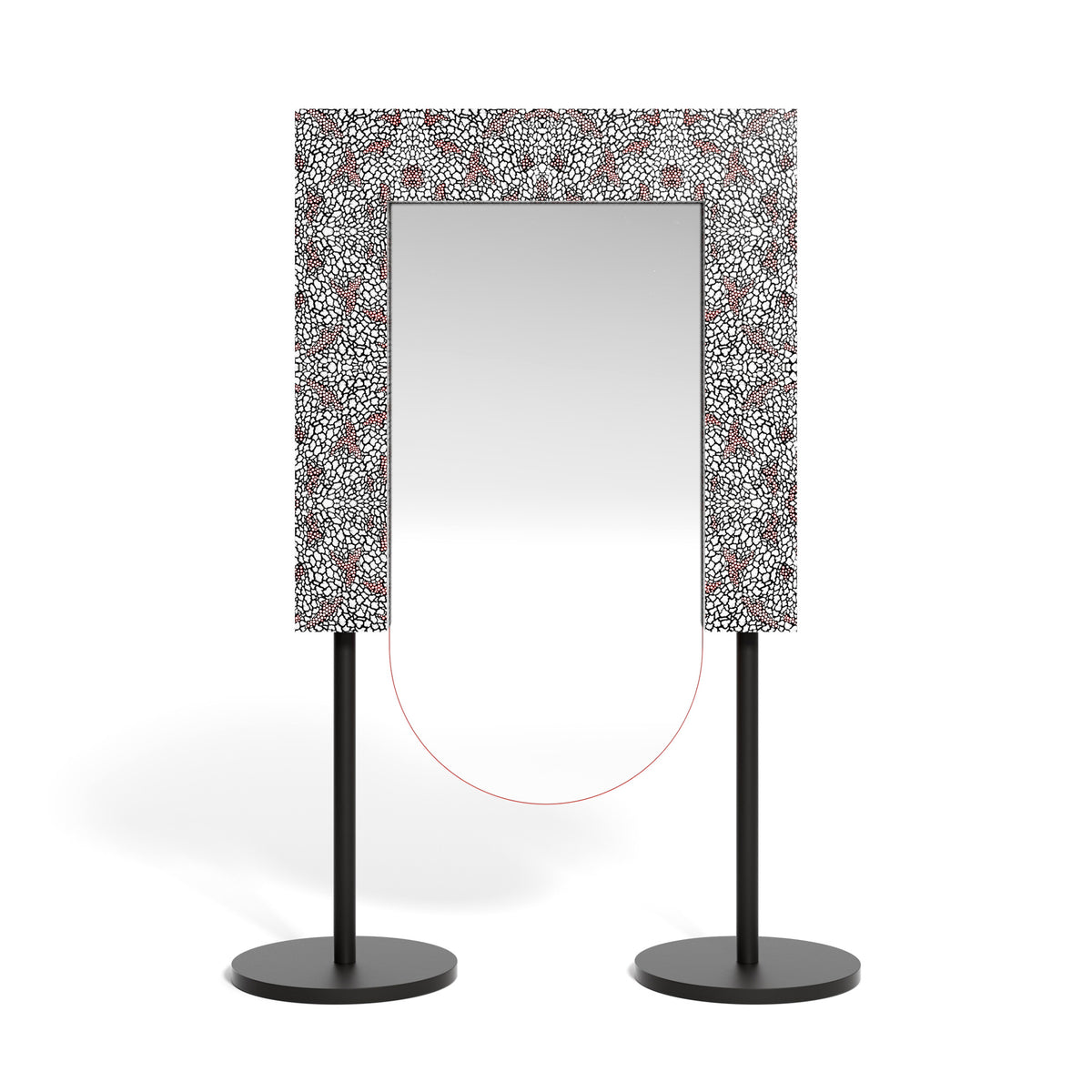 Memphis Milano 'Sheraton' Mirror by Luigi Serafini – Jane Richards ...