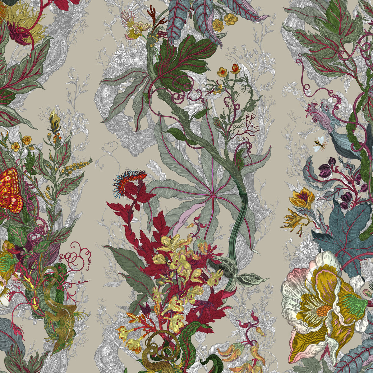 Timorous Beasties 'XL Jungle' Wallpaper – Jane Richards Interiors
